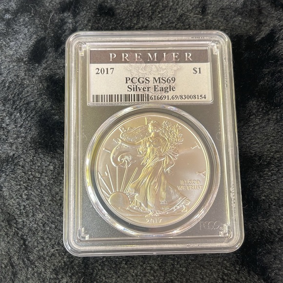 Premier | Other | 27 Silver Dollar Premier Pcgs Ms69 American Silver Coin Collectible | Poshmark